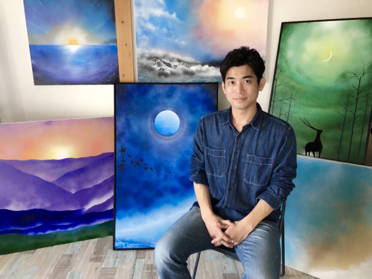 AKI SPRAY PAINTさんに訊く画家ストーリー | つくりえ